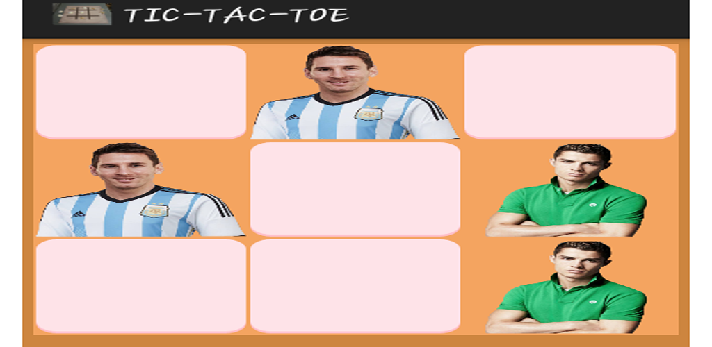 Amazon.com: Ronaldo Vs Messi Tic Tac Toe : Apps & Games