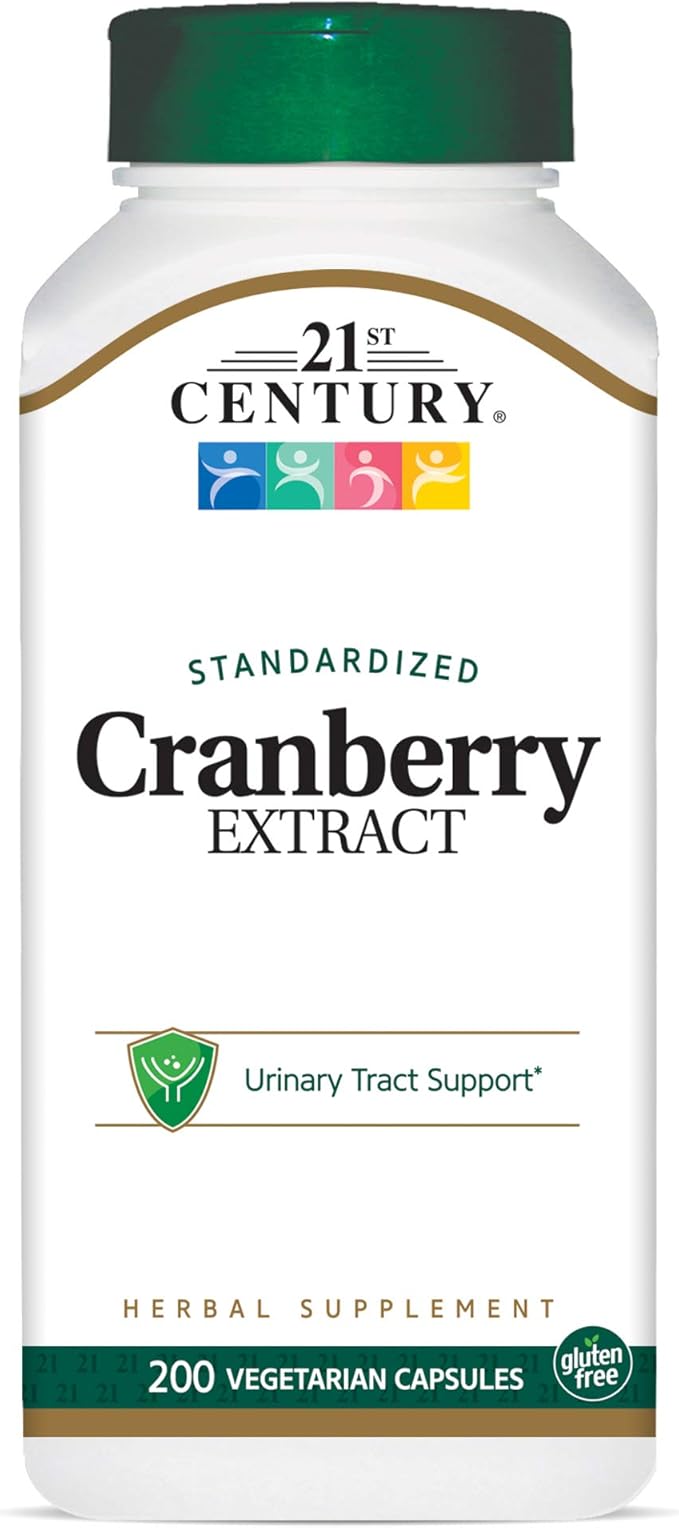 Amazon.com: 21st Century Healthcare, Inc Cranberry Extract Capsules ...