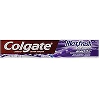 Amazon.com: Colgate Max Fresh Knockout Gel Travel Size Toothpaste - 2.5 ...