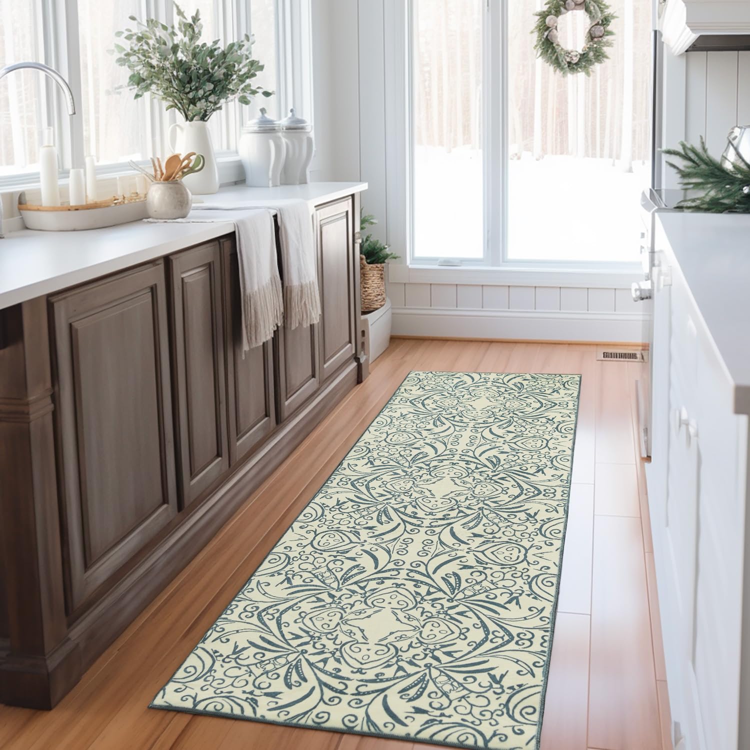 jinchan Area Rug 2x6 Accent Rug Runner Rug Indoor Entryway Vintage Rug ...
