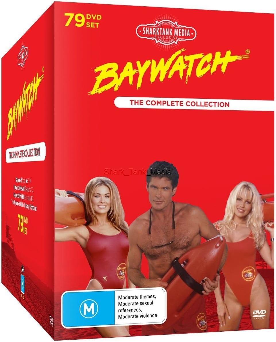 Baywatch - Complete Collection - 79-DVD Box Set Baywatch Seasons 1-9 / Baywatch Hawaii Seasons 1 ...