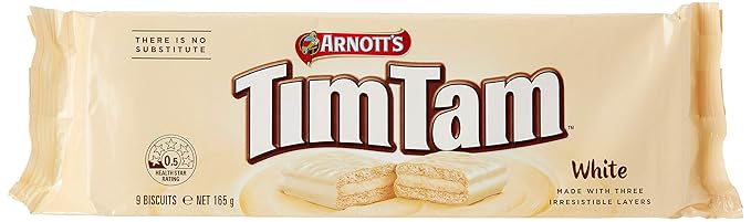 Arnott's Tim Tam White Biscuits, 165 Grams: Amazon.com.au: Grocery ...