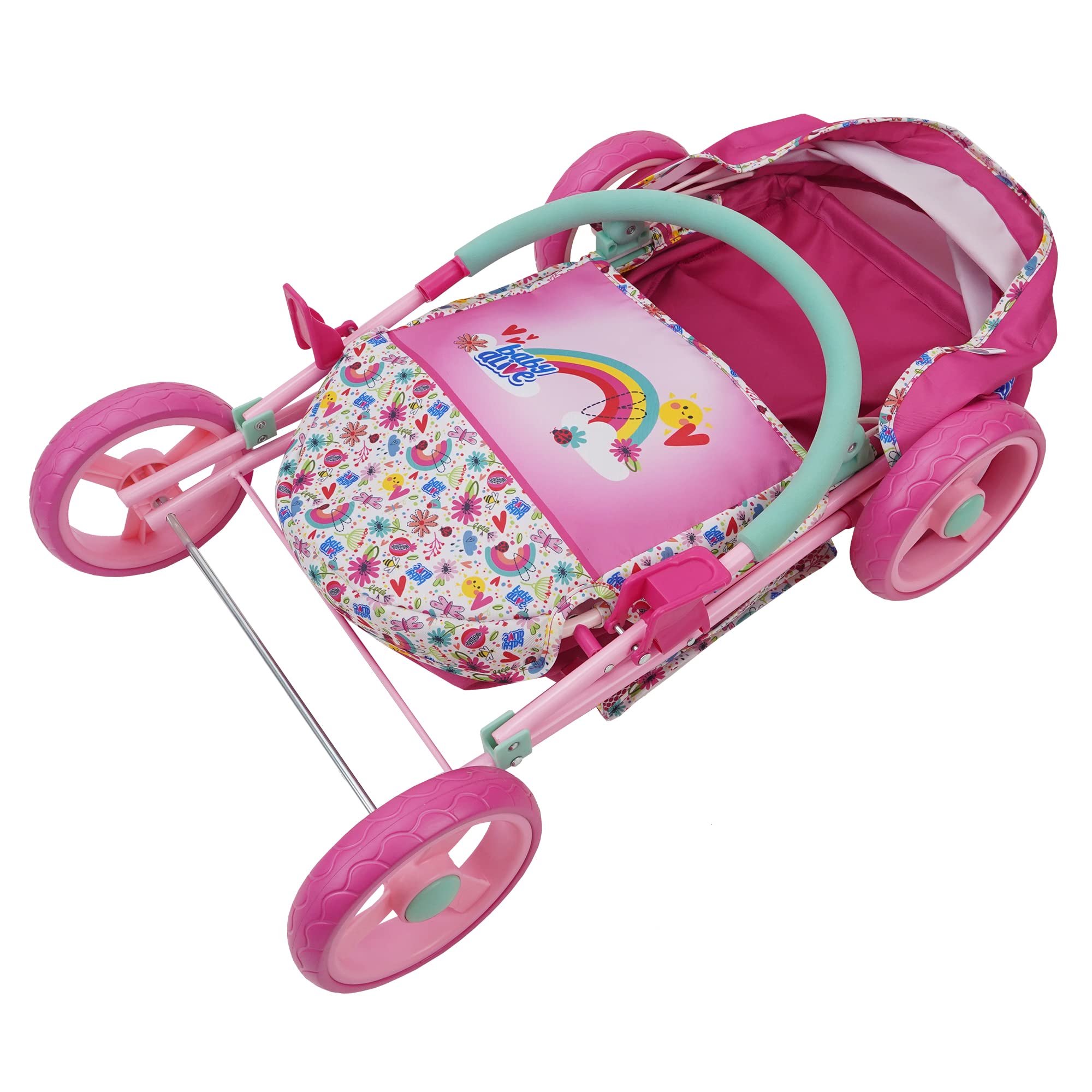 Mua Deluxe Classic Doll Pram - Pink & Rainbow - includes Matching ...