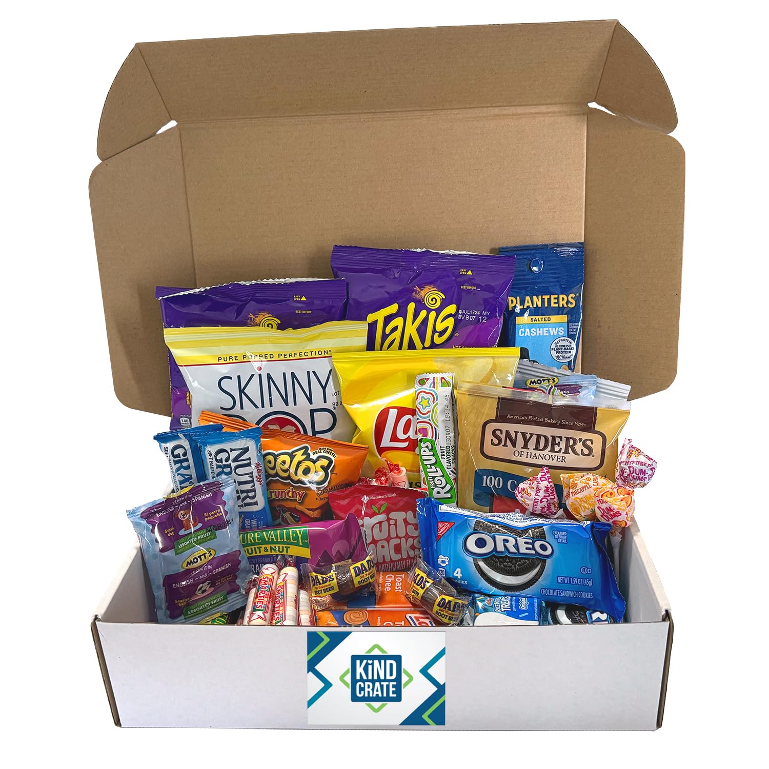 Mua KindCrate Variety Snacks Box Care Package - Chips, Cookies, Candy ...