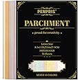 Amazon.com: Parchment Paper - 8.5” x 11” Letter Size Parchment Card ...