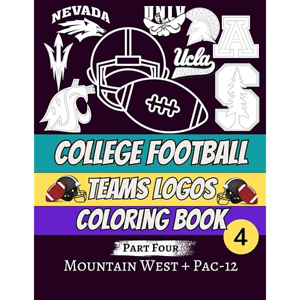 Ncaa Coloring Pages Logos With Hidden