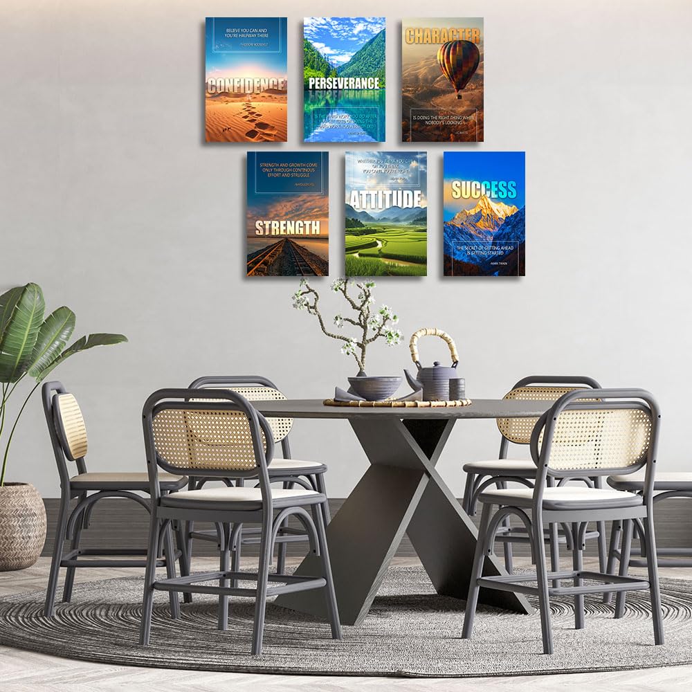 Inspirational Quotes Wall Art，Motivational Wall Art Decoration Painting ...