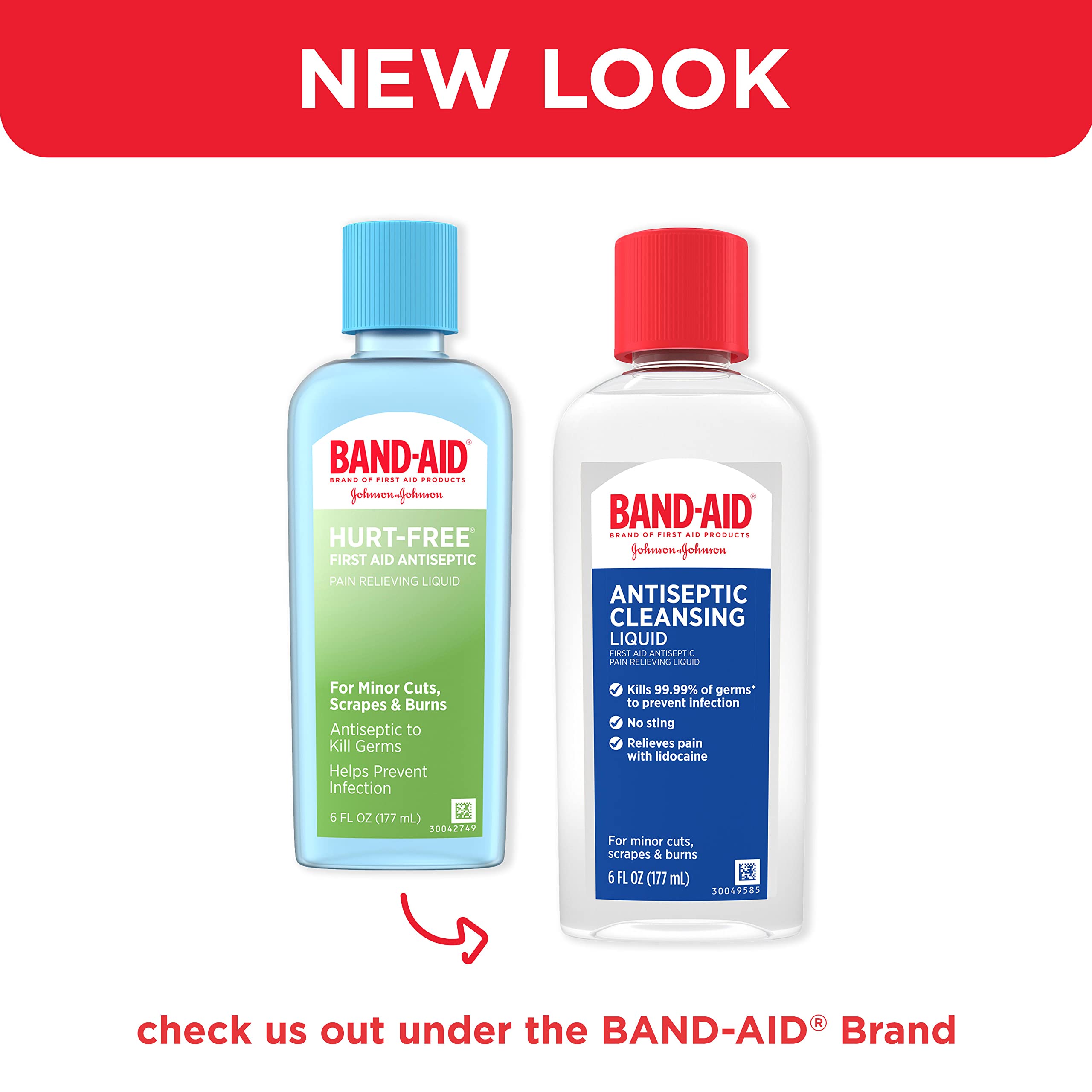 Mua Band-Aid Brand Antiseptic Cleansing Liquid, First Aid Antiseptic ...