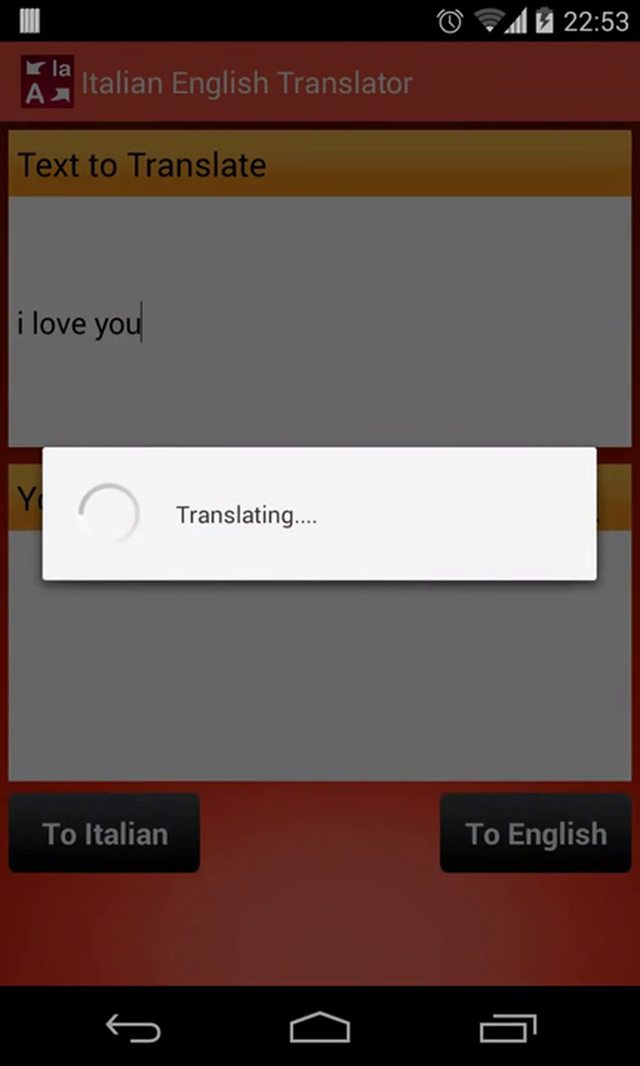 Italian English Translator:Amazon.co.uk:Appstore for Android