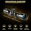 4x32 Compact Rifle Scope,Airsoft Scope Crosshair Optics,Hunting Gun ...