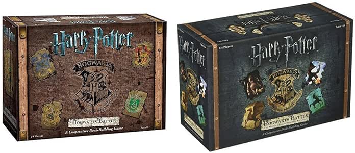 Amazon.com: Harry Potter Hogwarts Battle A Cooperative Deck Building ...