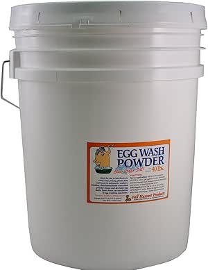 Amazon.com : Egg Wash Powder 40 LBS : Garden & Outdoor
