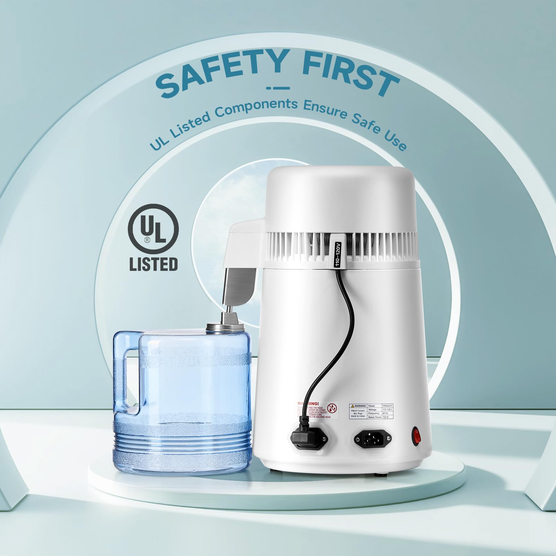 Mua CO-Z Distilled Water Maker, 1 Gallon Water Distiller, 4L Home ...