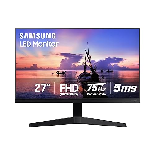 Samsung 27' T35F Series FHD 1080p Computer Monitor, 75Hz, IPS Panel ...