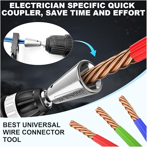 Wire Twister Electrical Tool For Drill, 2025 Upgrades For Drill ...
