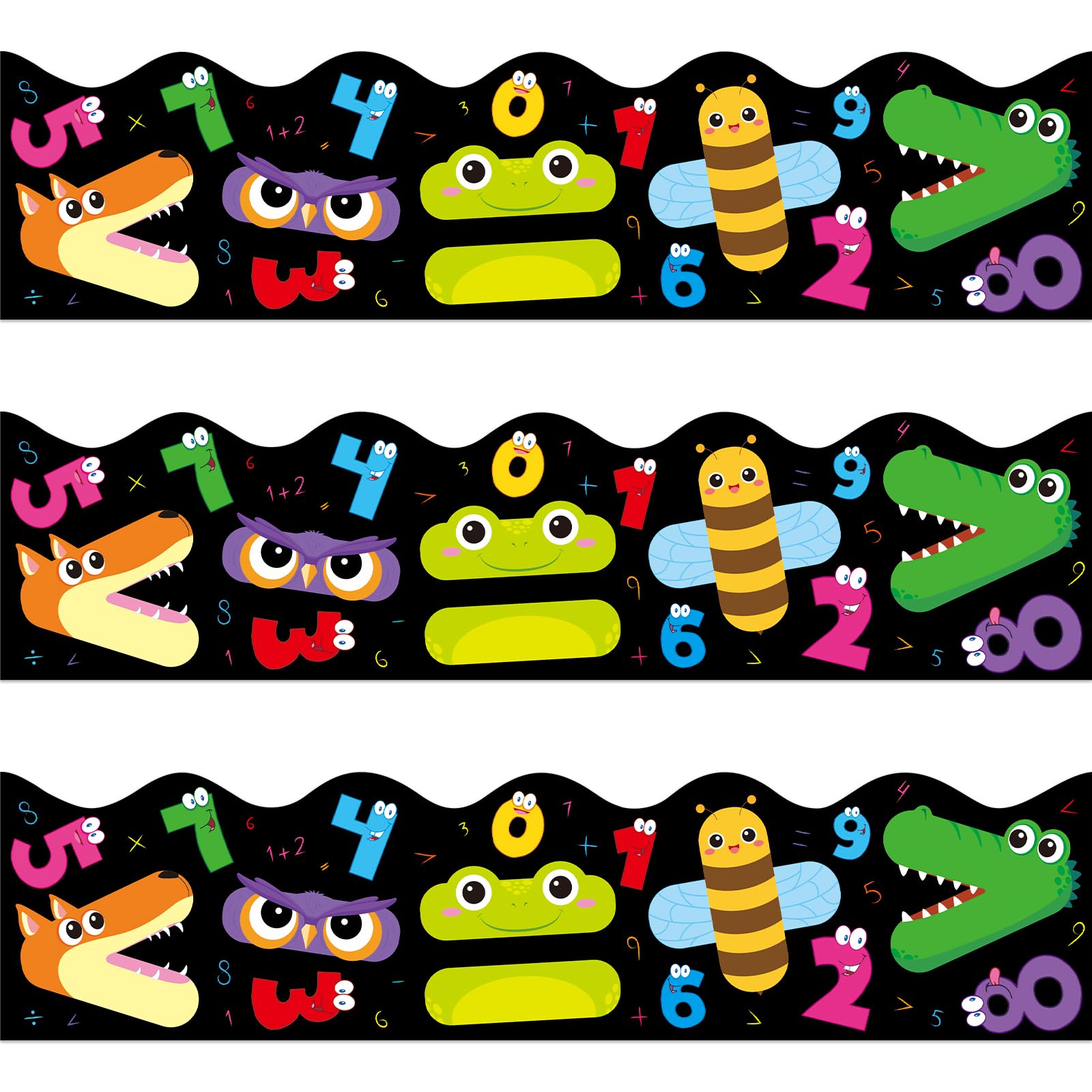 72 Feet Math Bulletin Board Borders for Math Classes Classroom Decor ...