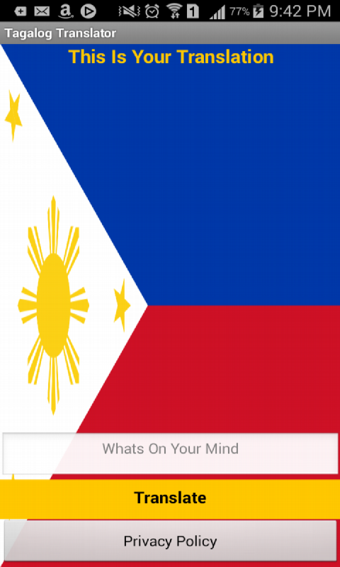 Tagalog Translator:Amazon.com:Appstore for Android