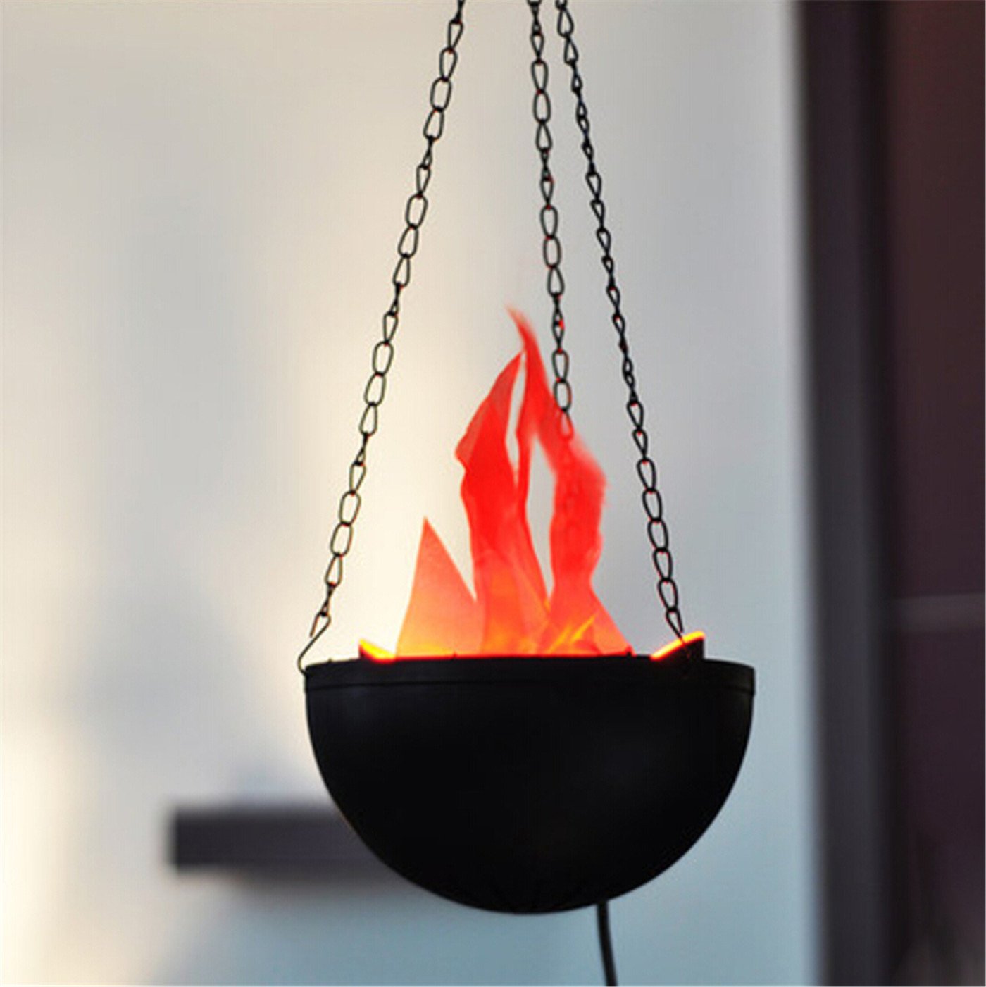 3 Pack Hanging Flame Light Halloween Decoration Xmas Party Bar ...