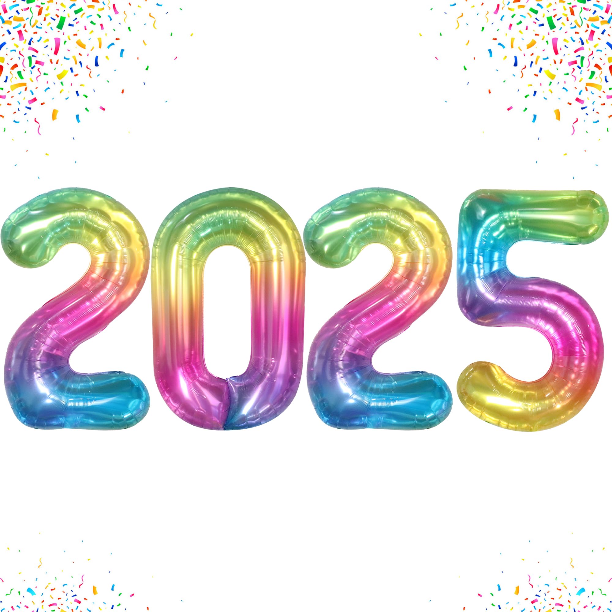 KatchOn, Giant Rainbow 2025 Balloons - 42 Inch, Graduation Balloons ...