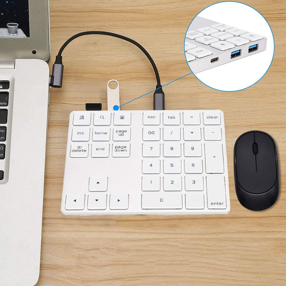 Numeric Keypad, Wireless BT Numeric Keypad, Numeric Keypad 34 Keys ...