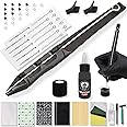 Amazon.com: Moricher Hand Poke a Stick Tattoo Kit DIY Tattoo Tool Kit Tattoo Practice Kit for ...