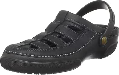Amazon.com | Crocs Men's Mesa Fisherman Clog | Mules & Clogs