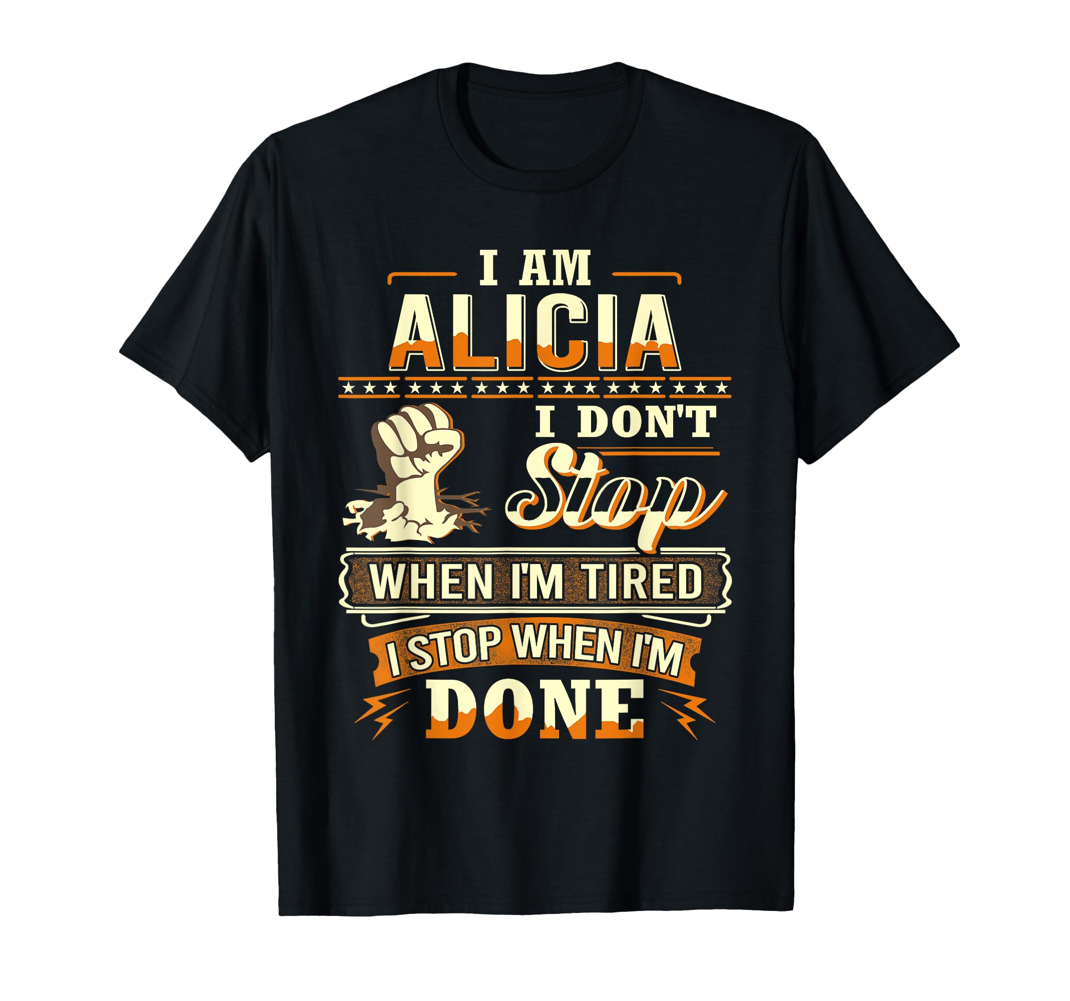 I am Alicia Shirt Personalized Alicia First Name T-Shirt M for sale ...