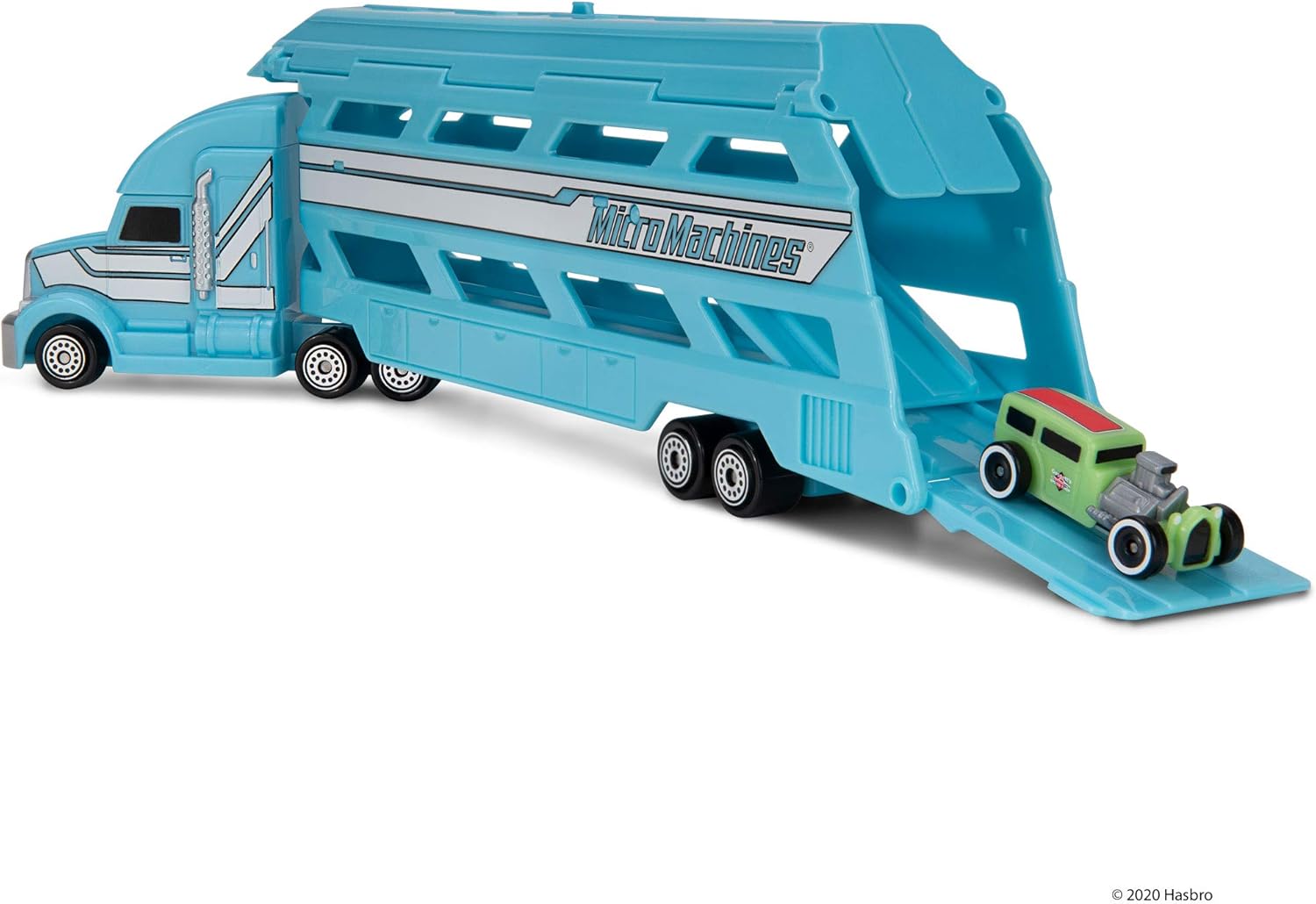 Micro Machines starter pack, mini hauler – includes 2 vehicles, lorry ...