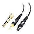 Amazon.com: Cable Matters Premium Braided 3.5mm to Mini XLR Headphone ...