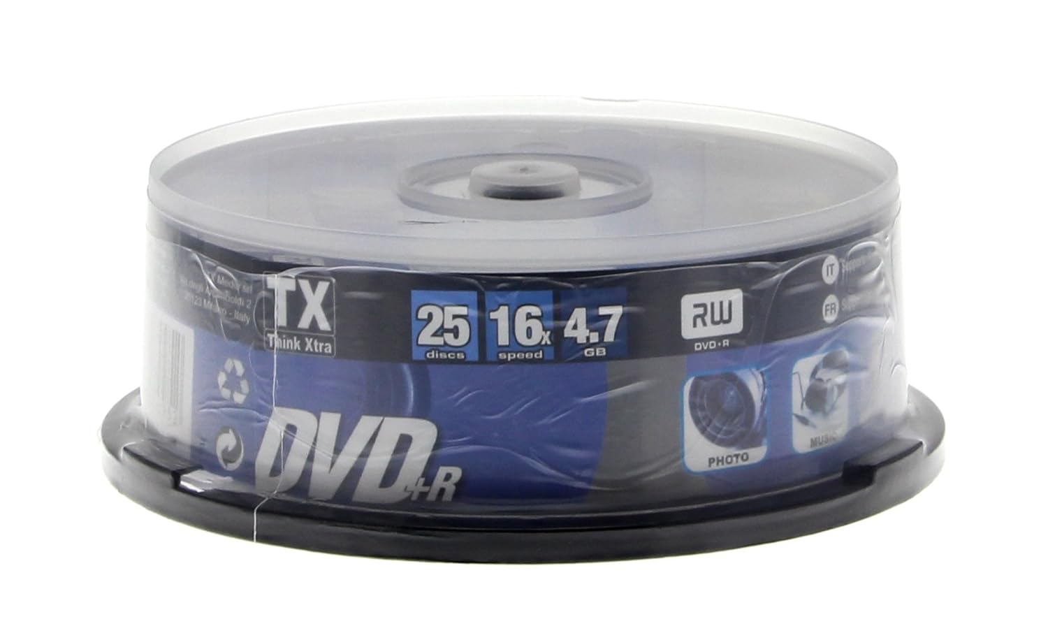 TX Think Xtra DVD + R 4.7 Go - Lot de 25: Amazon.fr: High-tech