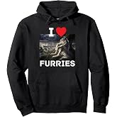 Amazon.com: I Heart Furries Funny Cringe Furry Alpha Werewolf Wolf Meme ...