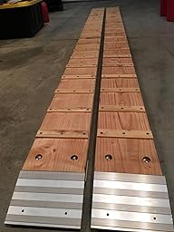 Amazon.com: Highland (0700500) Ramparts 8" Aluminum Ramp Top and Bottom ...