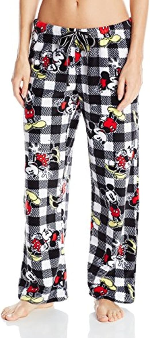 Disney - Pantalón de Mickey Mouse para Mujer, Blanco, XL: Amazon.com.mx ...