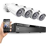 Amazon.com : Amcrest 960H 8CH 1TB Security System - Eight 800+ TVL IP66 ...