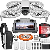 Amazon.com: DJI Flip Fly More Combo With RC 2 Screen Remote Controller, Drone With 4K UHD Camera ...