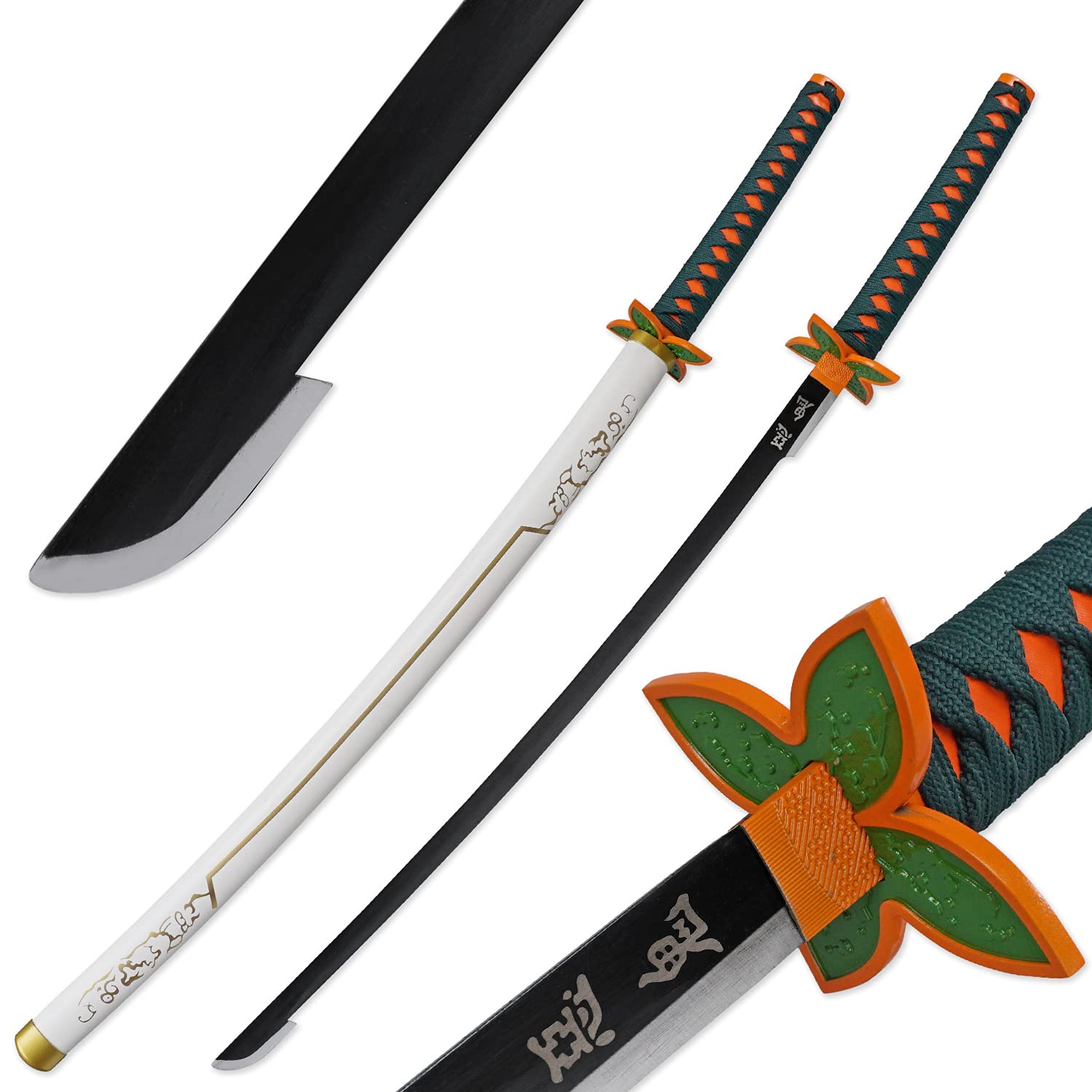 Buy Zisu Carbon Steel Demon Slayer Kisatsutai Katana, Hashira Pillars ...