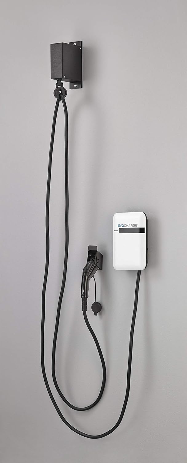 Garage & Shop EVoCharge Universal Cable Retractor for EV Chargers Works ...