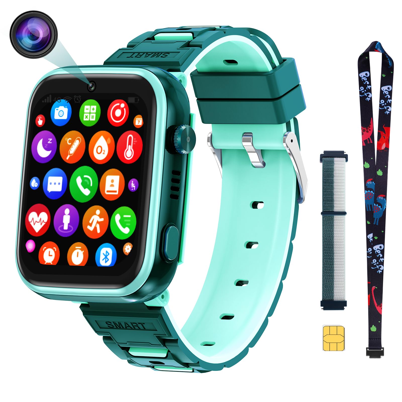 Mua cjc 4G Smart Watch for Kids with SIM Card GPS tracker, Multiple ...