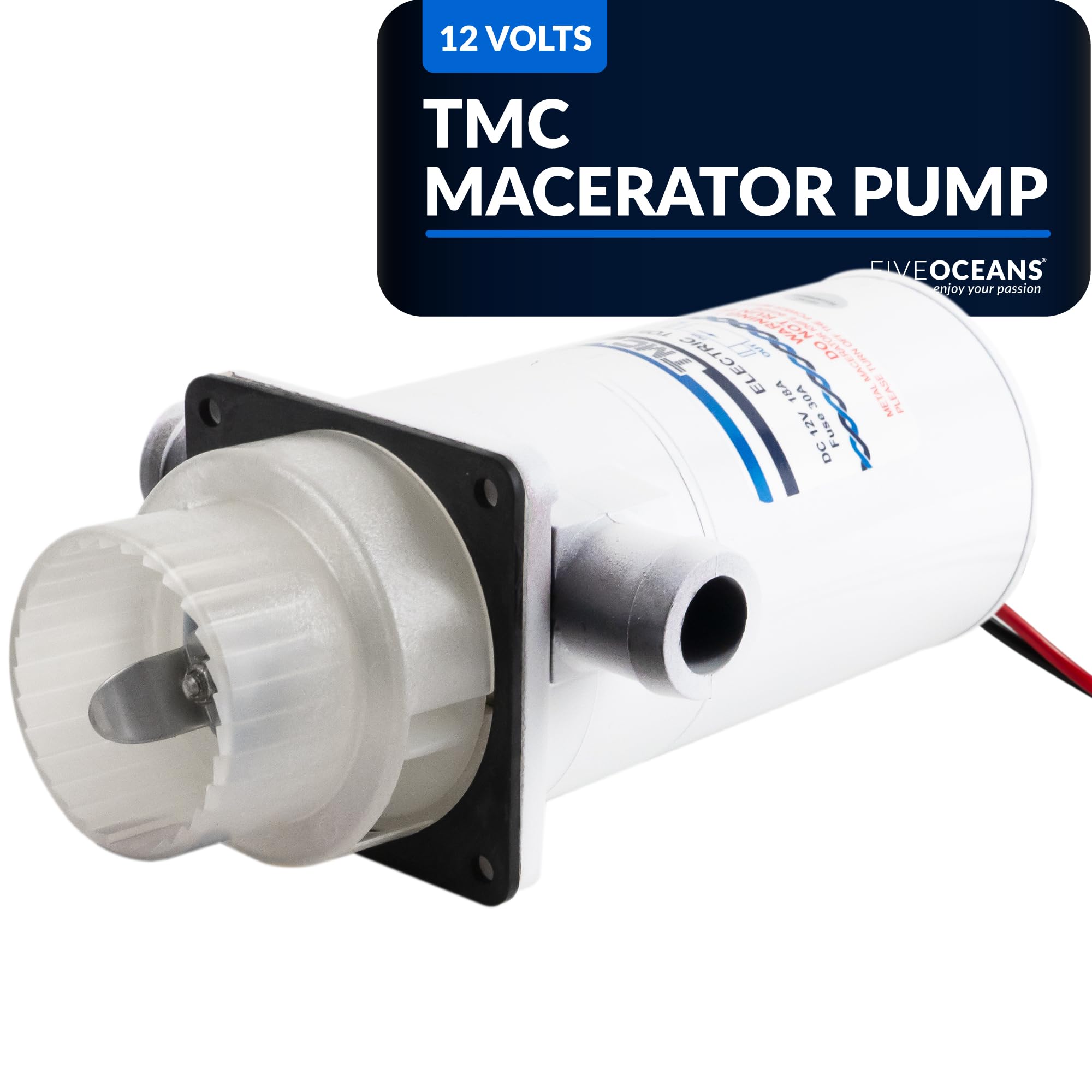 Mua TMC Electric Toilet Macerator Pump for RV, Waste Pump with Clamp-On ...