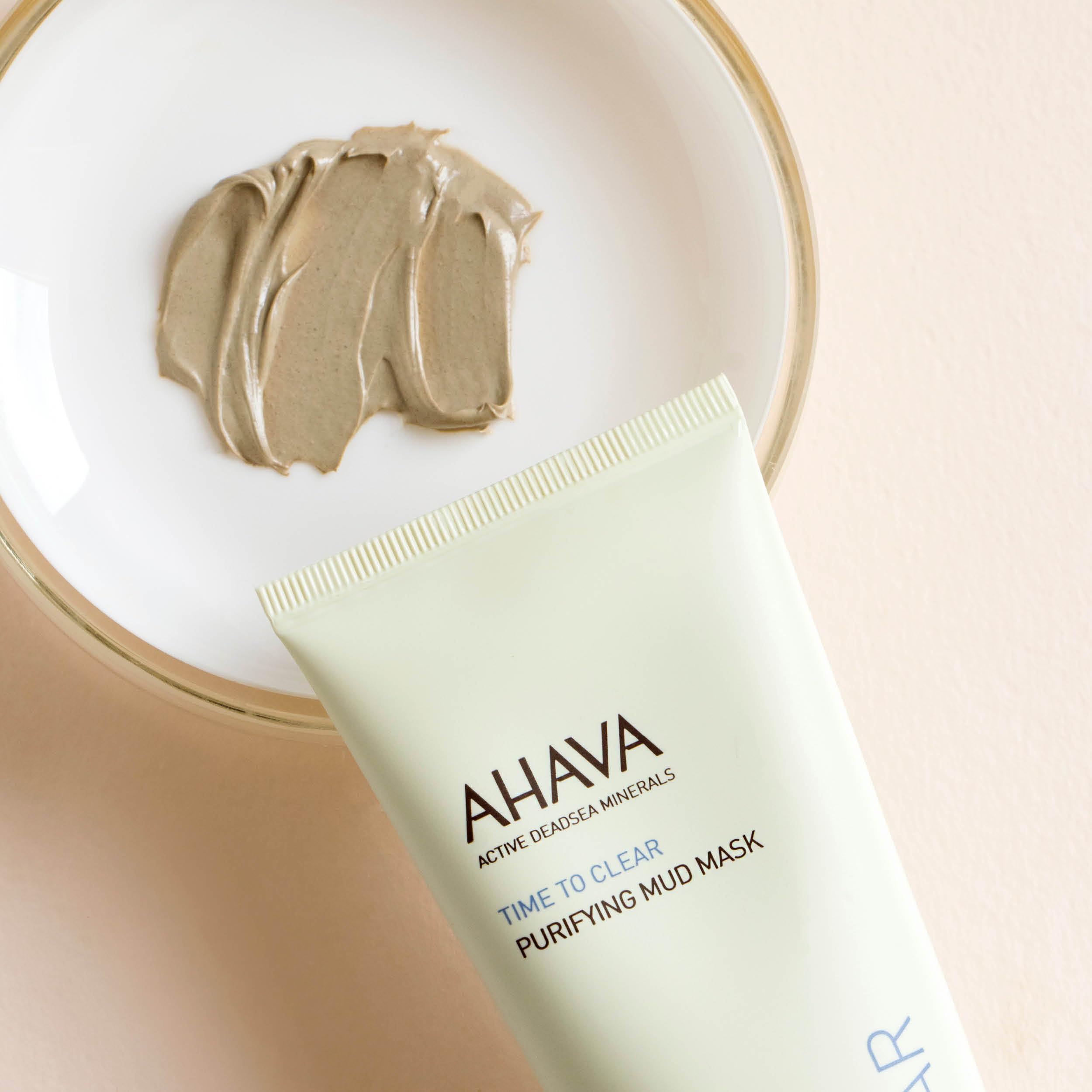 AHAVA Purifying Mud Mask - Indulging Mud Mask Cleaning & Purifying the ...