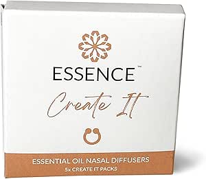 Amazon.com: Essence Nasal Diffuser | Essential Oil Ring | Silicone Nose ...