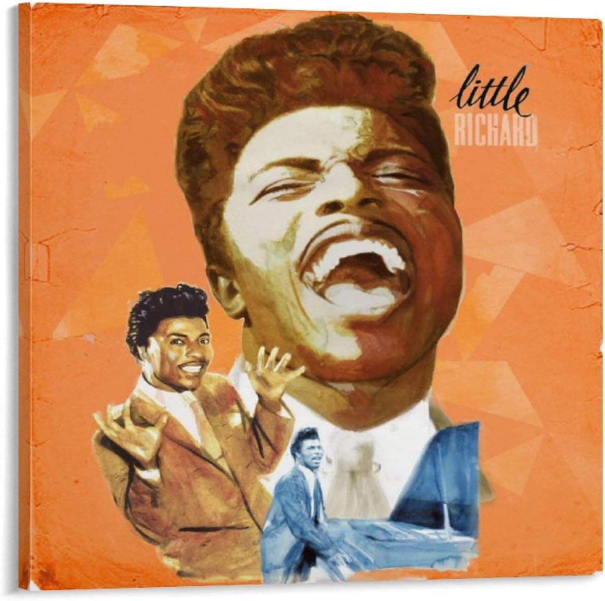 FGDFS Little Richard 9 Pop Art Clásico Icono de la Música Celebrity ...