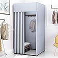 Amazon.com - Clothing Store Fitting Room, Movable Square Changing Room ...