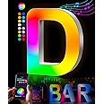 Amazon.com: Alphabet Letter LED Strip Lights - Smart RGB Letter Lights ...