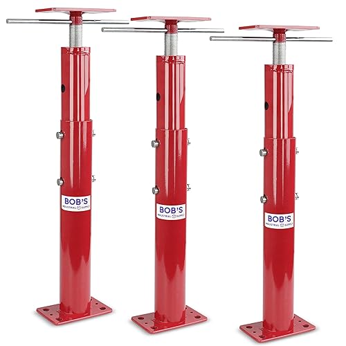 BISupply Basement Floor Jack 19” - 36” Adjustable Support Beam House ...