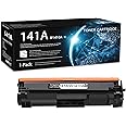 Amazon.com: 1 Pack 141A Black Toner Cartridge (with Chip) | Replacement ...
