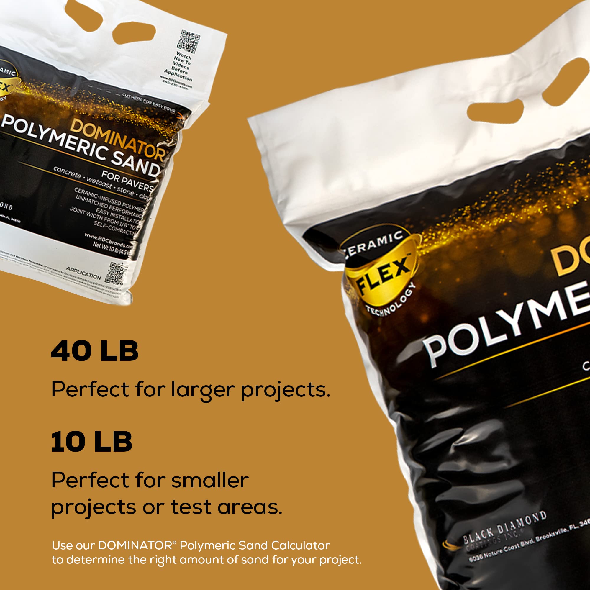 Mua 10 Pound Camel Brown DOMINATOR Polymeric Sand with Revolutionary ...