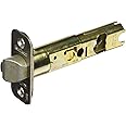 Amazon.com: Kwikset 82247-15 Adjustable Radius Deadlatch Brass Finish ...