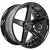 AC Wheels AC02 Rims (Set of 4 Wheels) - Gloss Black Finish - Fits Most ...