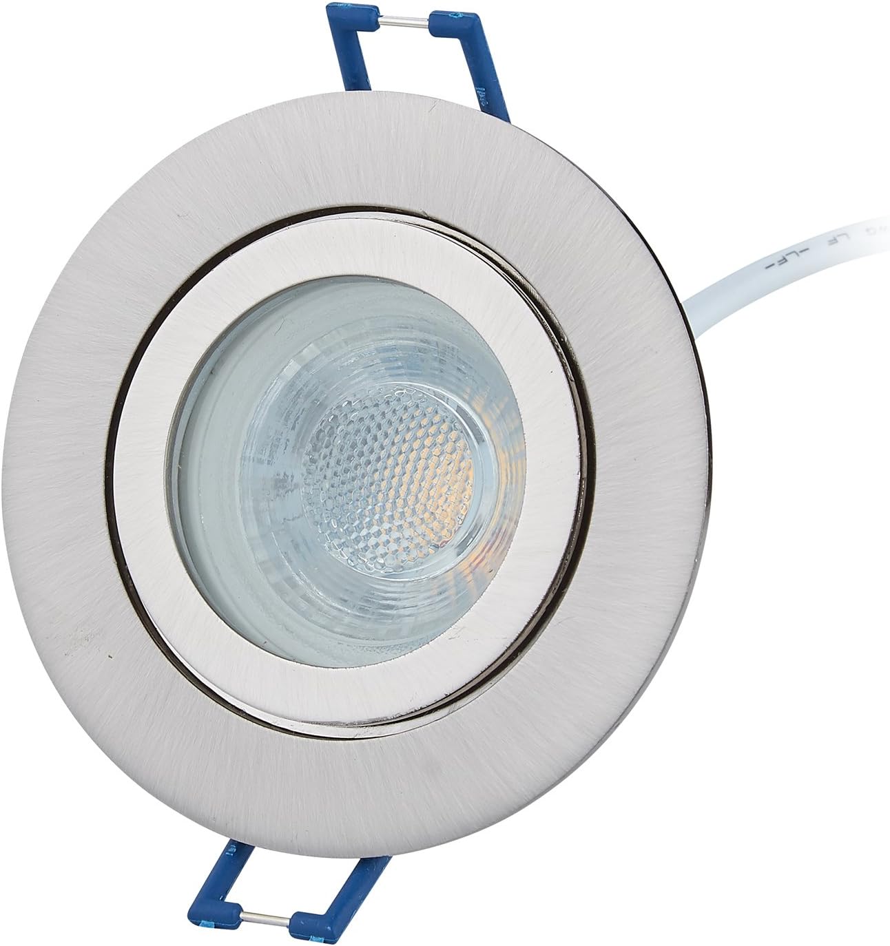 3 LED Recessed Spot Light Set IP44 with LED Spot Module 230 V 5 W ...